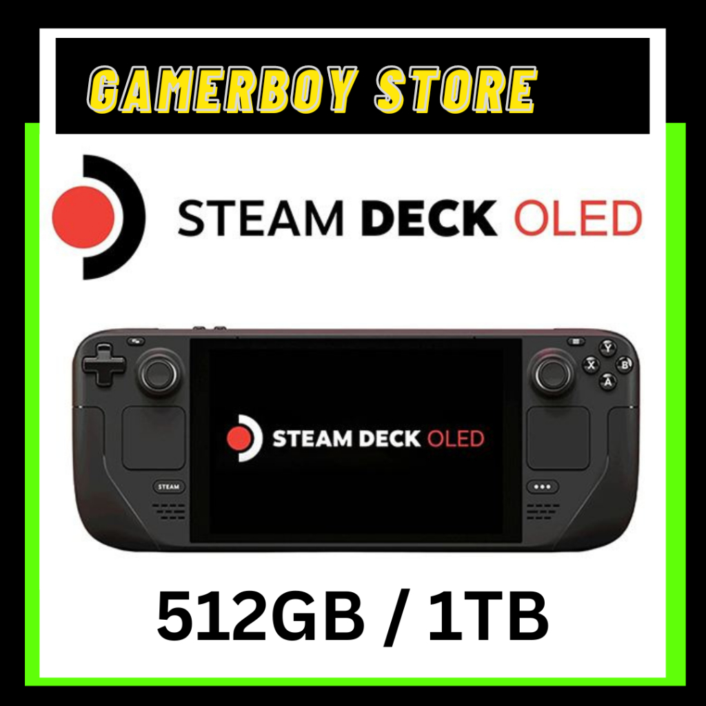 [READY STOCK] STEAM DECK PORTABLE GAMING COMPUTER VALVE | Shopee Malaysia