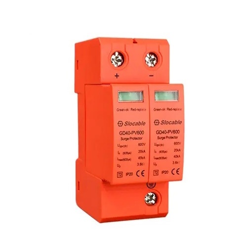 Solar PV DC Surge Protection Device for Solar Panel 2-Pole / 3-Pole ...