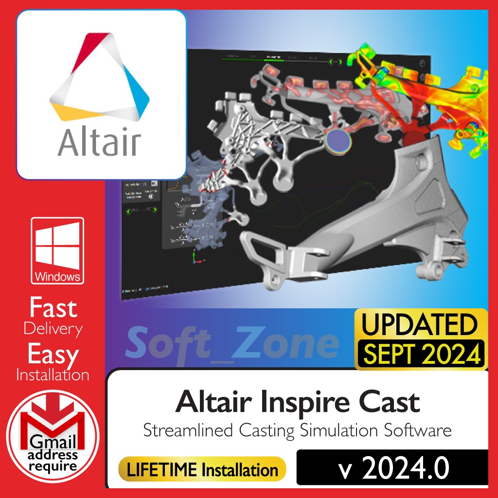 Altair Inspire Cast 2024.0 - Streamlined Casting Simulation Software ...