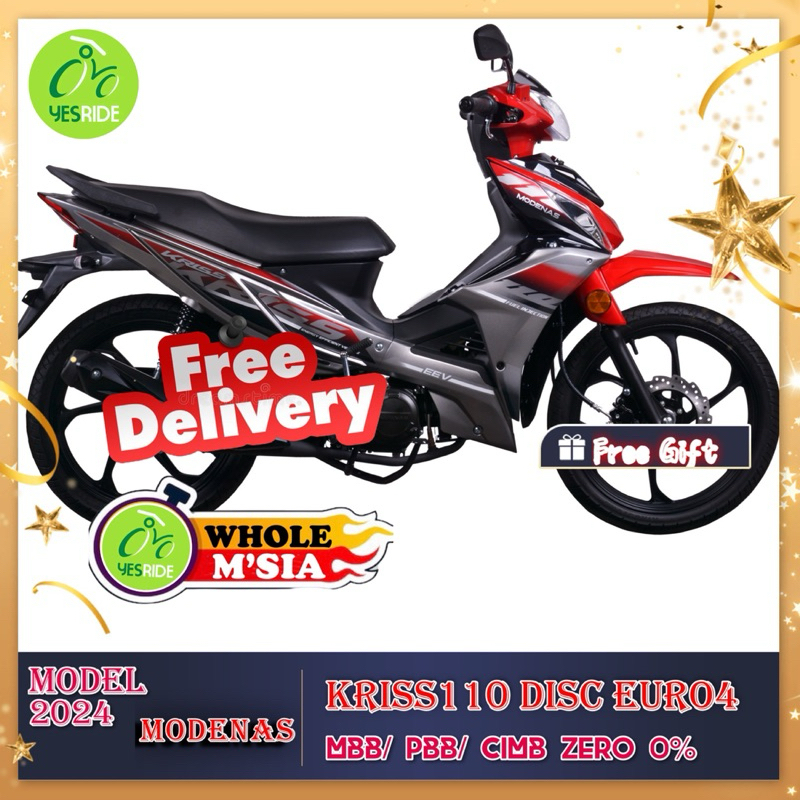 MODENAS KRISS 110 DISC BRAKE EURO4 New Model | Shopee Malaysia