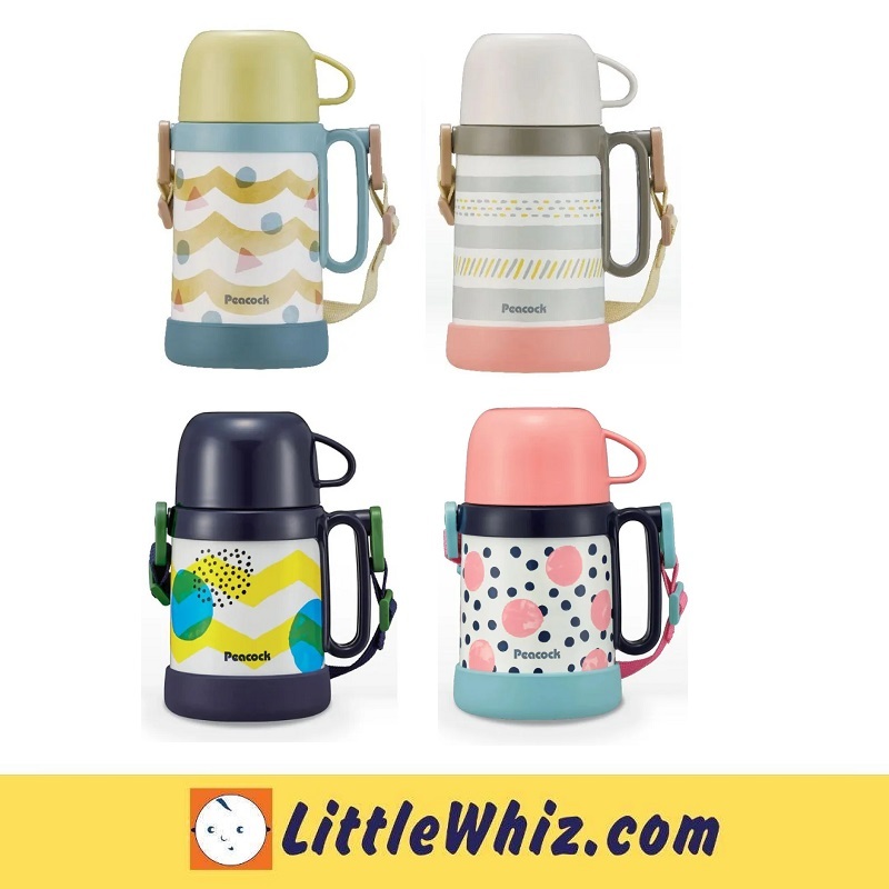 Peacock: 2-Way Vacuum Bottle | 400ml | 500ml | 5-Year Warranty | Shopee Malaysia