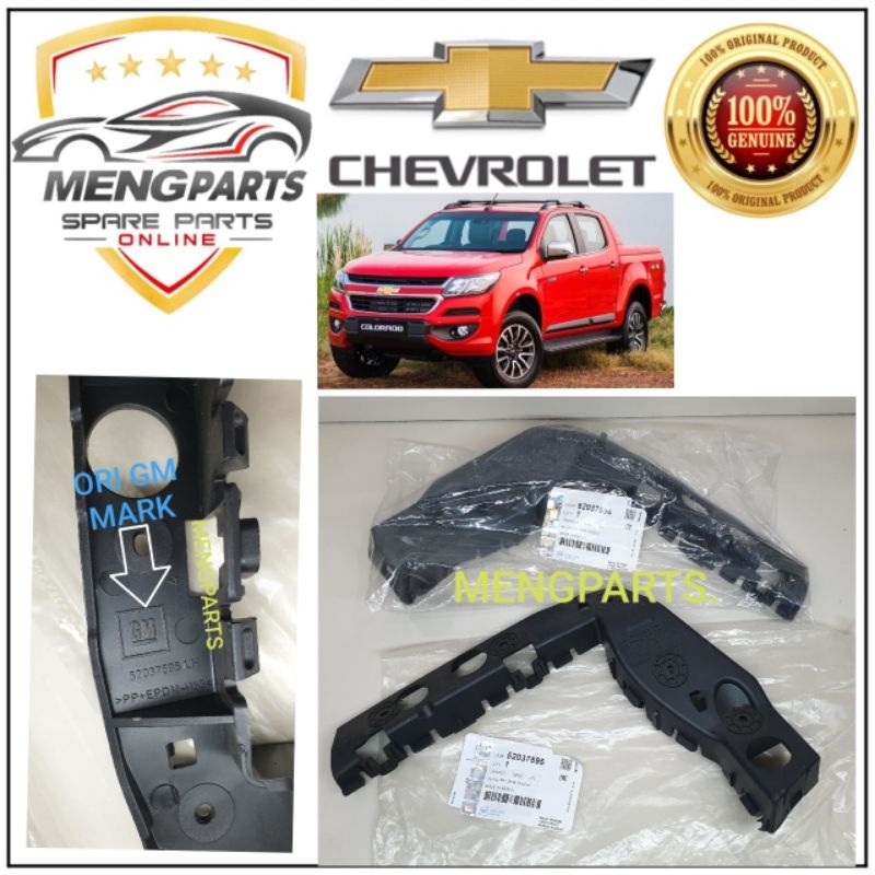 ORIGINAL CHEVROLET COLORADO FRONT BUMPER BRACKET RH-52037594 LH ...