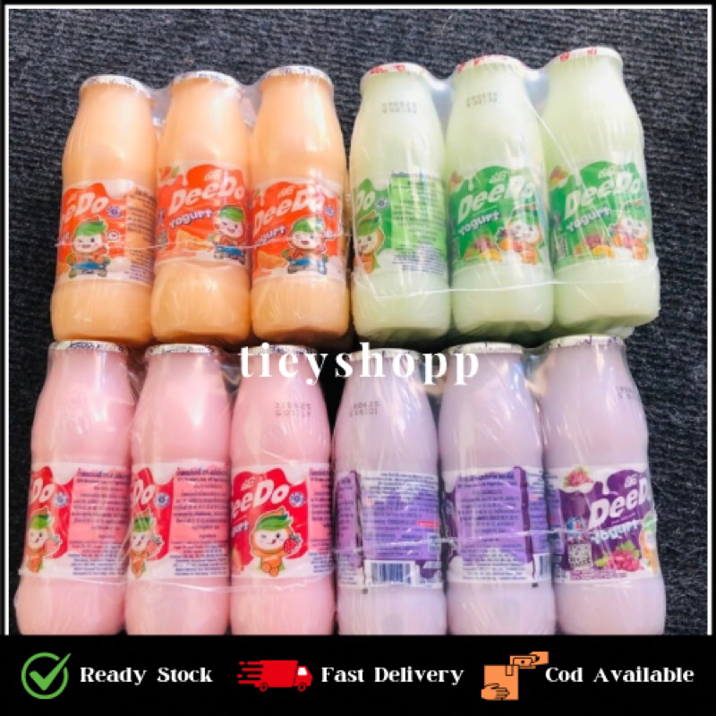 🔥 (1 pack) Air DeeDo Jus Berperisa Buah Buahan dan Yogurt 125ml Ready ...