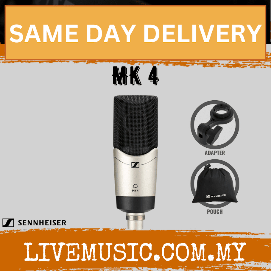 Sennheiser MK 4 Large-diaphragm Condenser Microphone ( MK4 / MK-4 ...