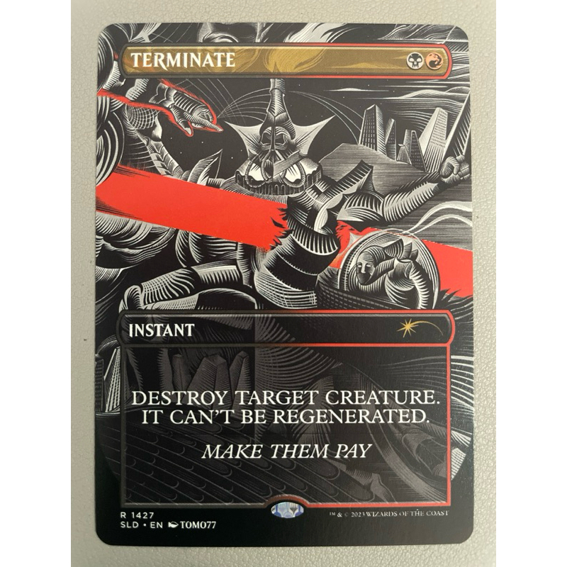 MTG:Secret Lair-Absolute Annihilation (SLD) R1427 - Terminate (Non Foil ...