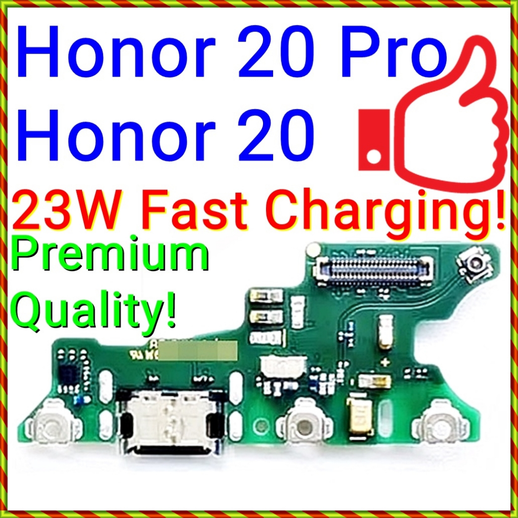 (FULL IC Chipset) NEW ORI Charging Port SUB Board MIC for Honor 20 Pro ...
