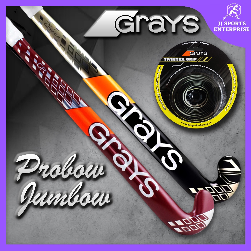 Grays GR ZW7 Jumbow Composite Hockey Stick Grays GR 7000 Probow Extreme ...