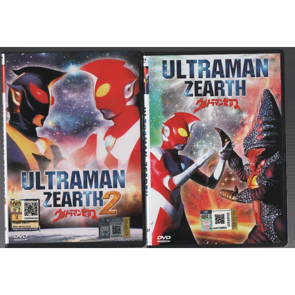 DVD Ultraman Zearth Part 1+2 | Shopee Malaysia