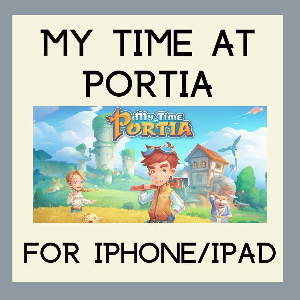 My Time At Portia Game Shopee Malaysia