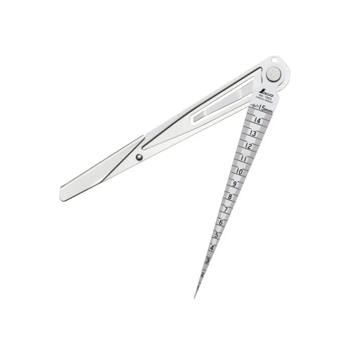 Shinwa Sokutei 62603 Taper gauge with metal case | Shopee Malaysia