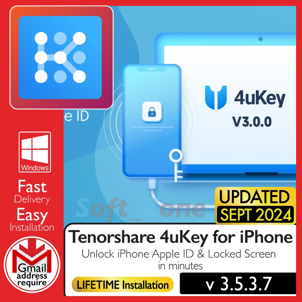 Tenorshare 4uKey for iPhone 3.5.3.7 - Unlock iPhone Apple ID & Locked ...