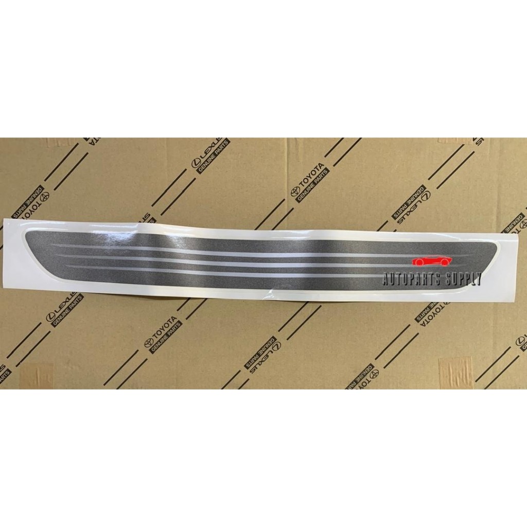 ORIGINAL TOYOTA VIOS TRD NCP150 2014 - 2018 REAR BUMPER STICKER TRD ...