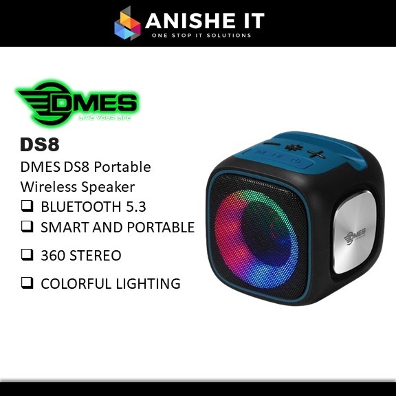 DMES DS8 Portable Wireless Speaker | Shopee Malaysia