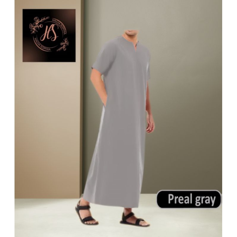 Mens Dress saudi color Robe Jubbah l/Imam Jubbah Mens/ Half Sleeves ...