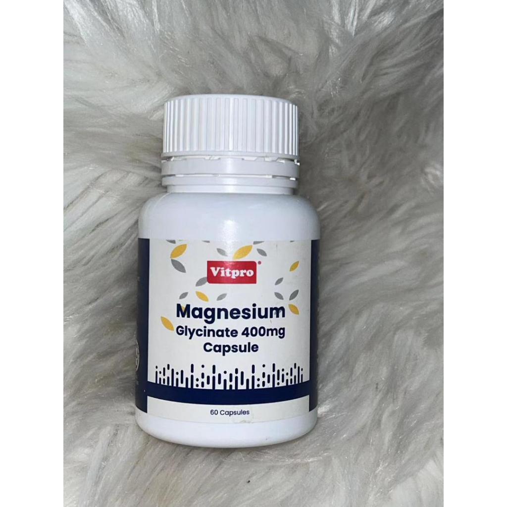 VITPRO Magnesium (Glycinate 400mg capsule) | Shopee Malaysia