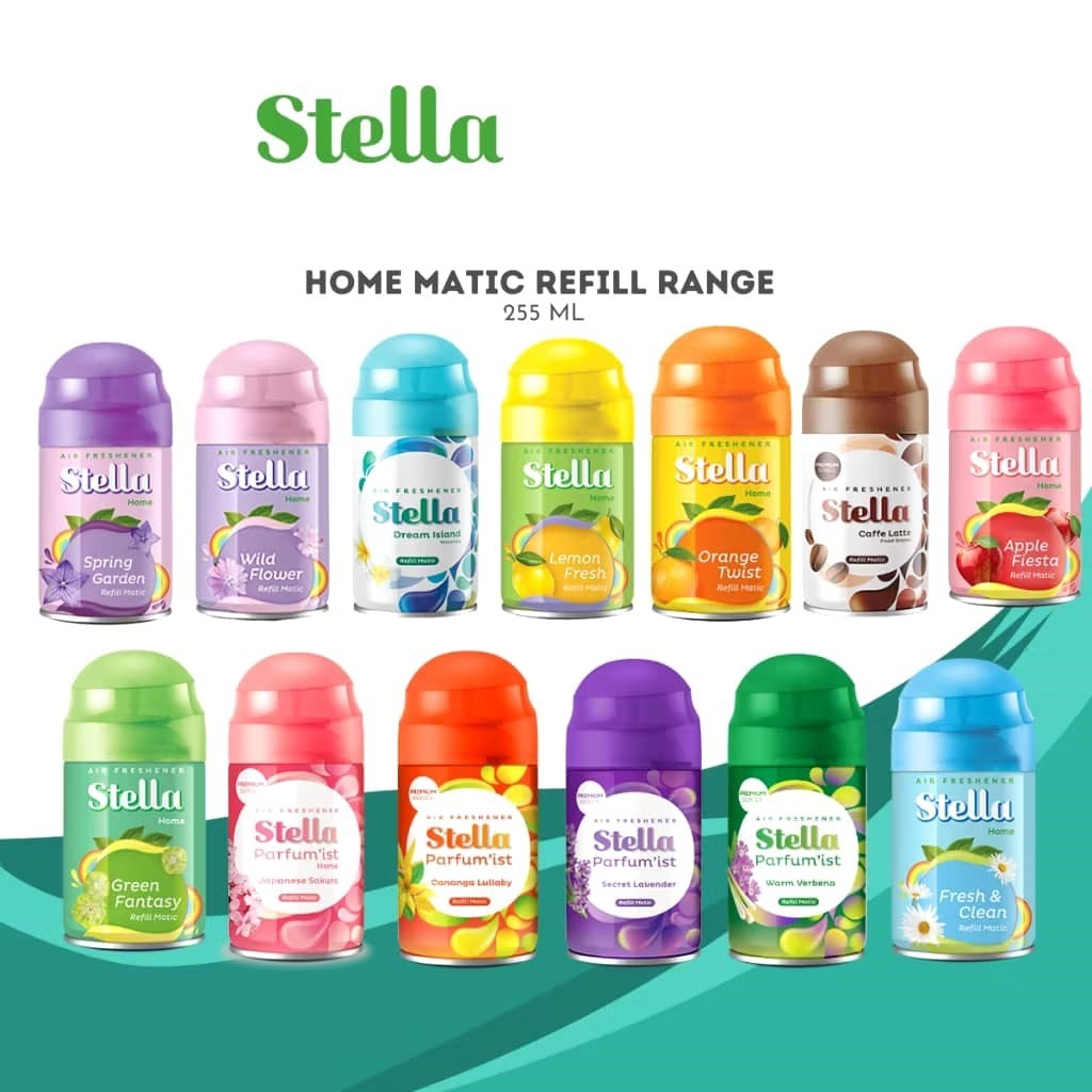 STELLA Air Freshener Home Matic 160ml/225ml - REFILL Range | Shopee ...