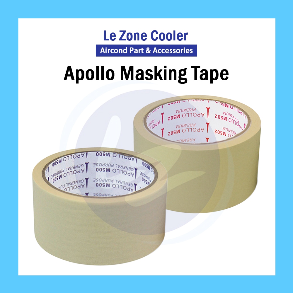 Apollo Masking Tape M500 M502 24mm 36mm 48mm Adhesive Tape Performance ...
