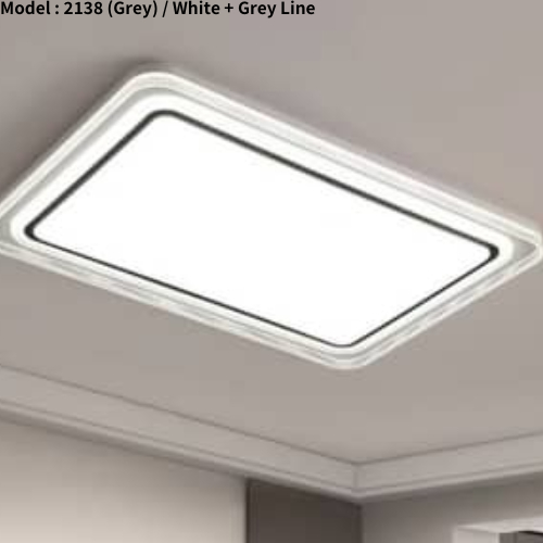 LED Elegant Simple Ceiling Light Series (124/132-134) (Tricolor) Lampu ...