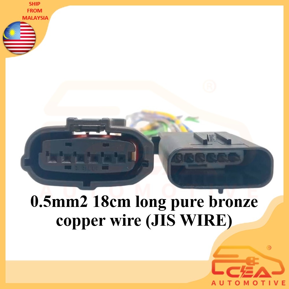 1 PCS 6PIN TOYOTA DENSO ULTRASONIC PARKING AID SENSOR PERODUA AXIA VIOS ...