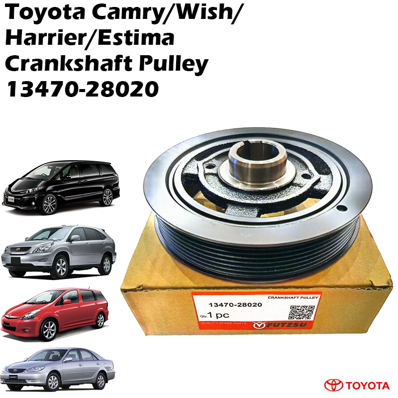 Toyota Camry Wish Harrier Estima Crankshaft Pulley 13470-28020 | Shopee ...