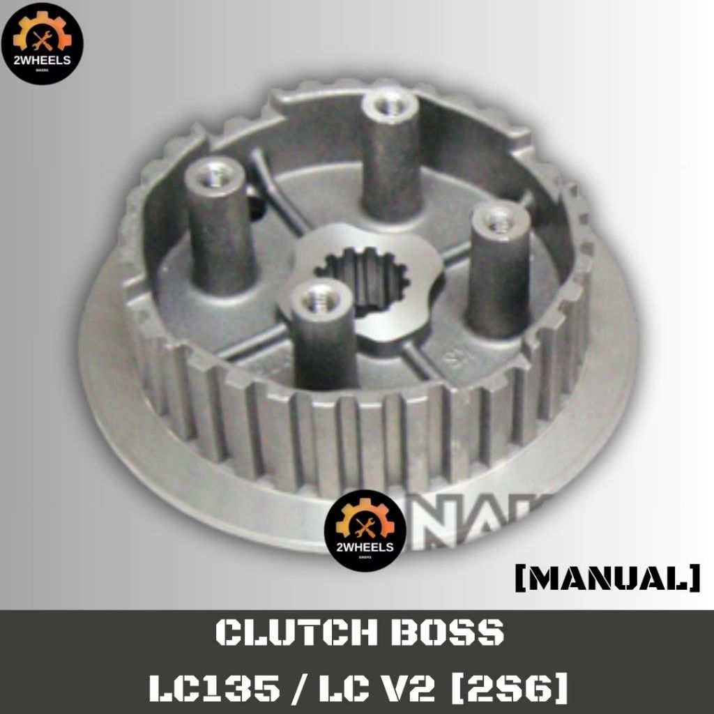 CLUTCH BOSS YAMAHA LC135 / LC V2 [2S6] MANUAL CENTER CLUTCH LC V1 / LC ...