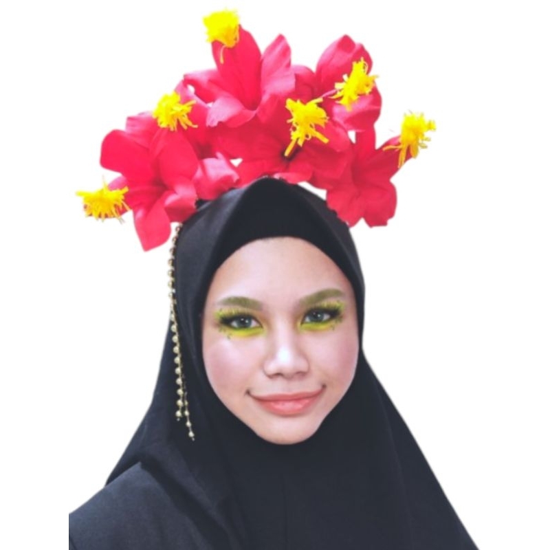 SANGGUL LINTANG BUNGA RAYA MERDEKA HEADGEAR FOR EVENT/ COSPLAY ...