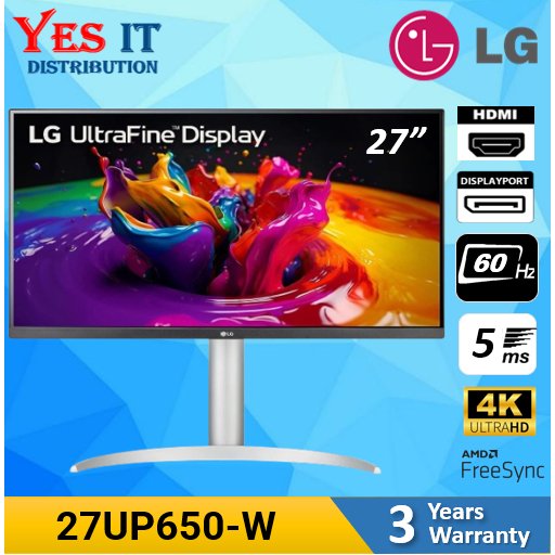 LG 27" 27UP650-W VA 5ms 60Hz / 27GN880 Nano IPS 1ms 144Hz QHD HDR10 AMD ...