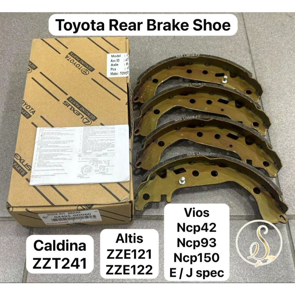 (100% ORIGINAL) TOYOTA Vios 1.5 E / J Spec NCP42 NCP93 NCP150 CALDINA ...
