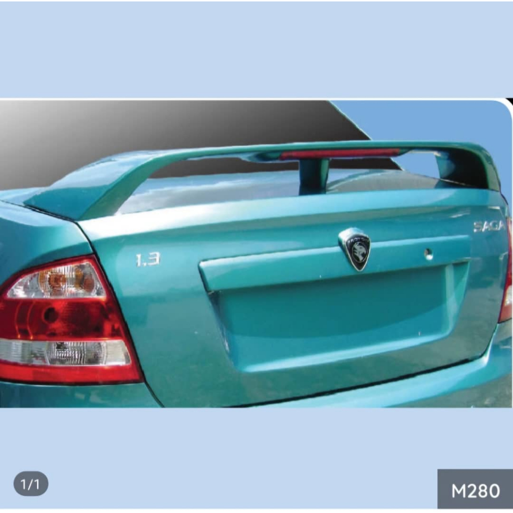 Proton Saga 2nd Generation BLM/FL Lancer Spoiler With LED Fiber Bpdy ...