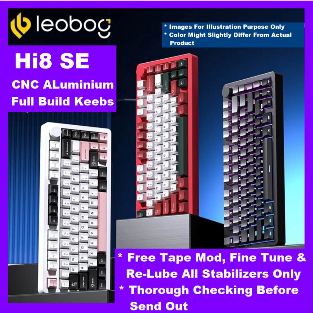 Leobog Hi8 SE Full Build Keyboard | Shopee Malaysia