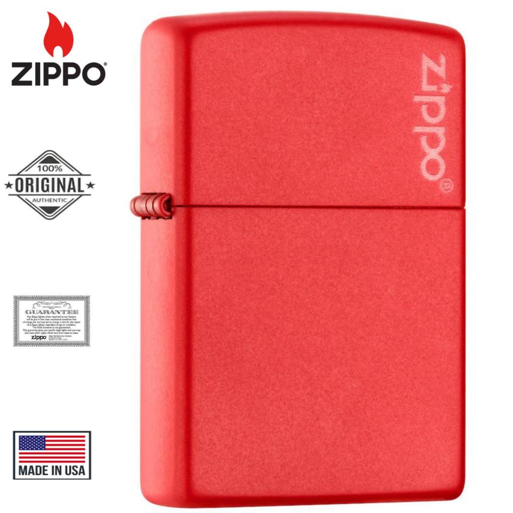 Zippo Logo Red Matte 233ZL | Shopee Malaysia