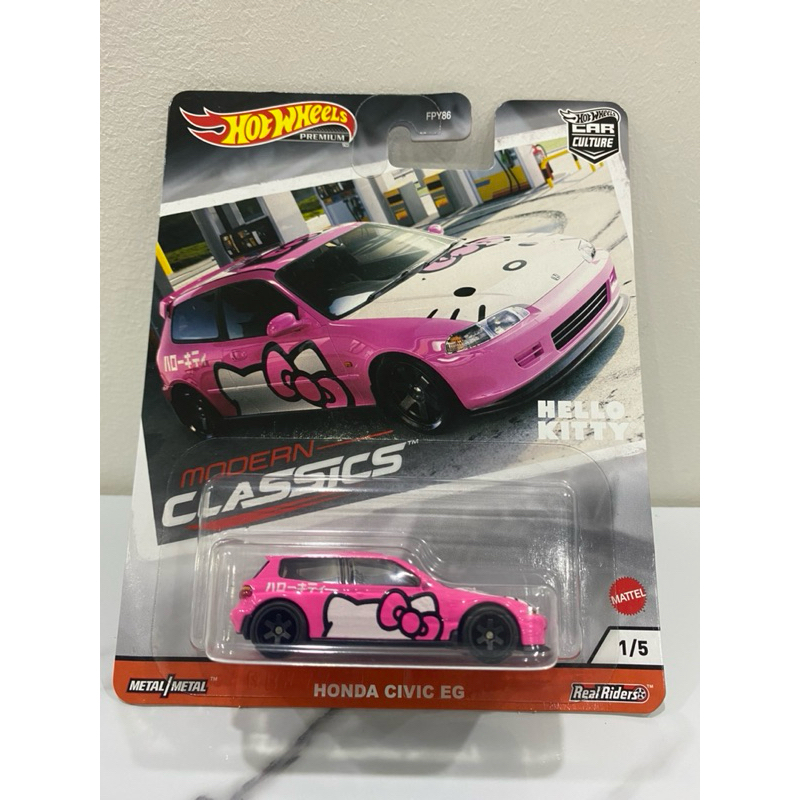 Hotwheels modern classics honda civic EG6 PINK HELLO KITTY Subaru ...