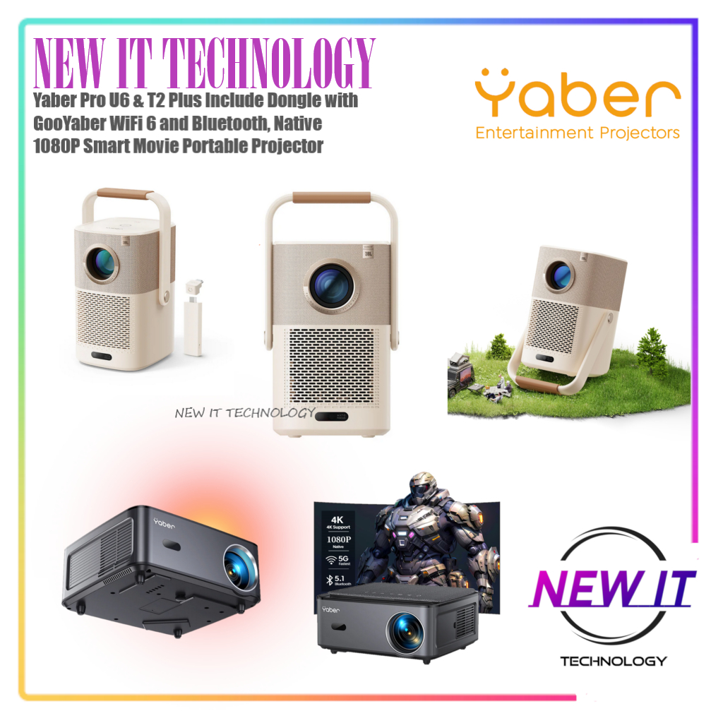 Yaber Pro U6 & T2 Plus Include Dongle with GooYaber WiFi 6 and ...