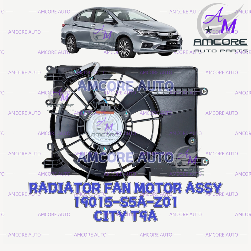 HONDA CITY T9A / GM6 2014 - RADIATOR FAN MOTOR ASSY / COOLING FAN MOTOR ...