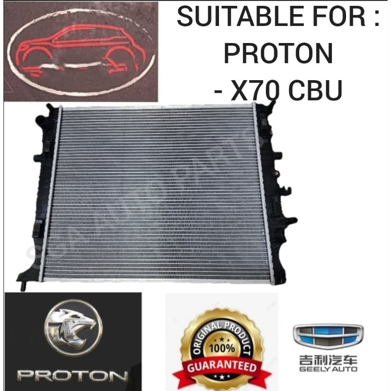 100% ORIGINAL GEELY/PROTON X70 RADIATOR | Shopee Malaysia
