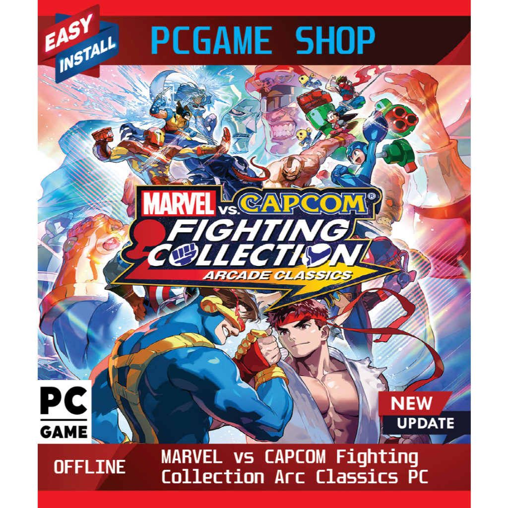 【Update 2024】MARVEL vs CAPCOM Fighting Collection Arc Classics PC | PC ...