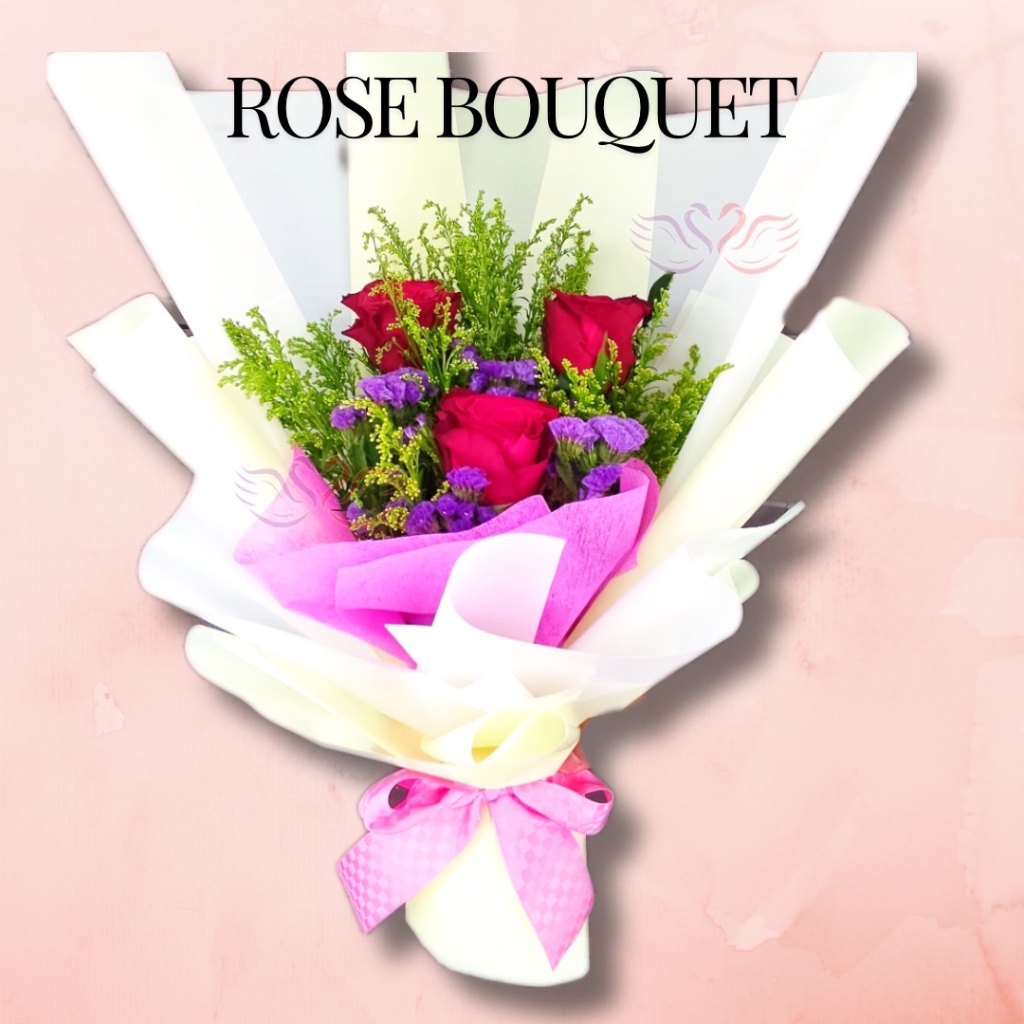 FRESH FLOWER Rose Bouquet / Jambangan Bunga Rose | Shopee Malaysia