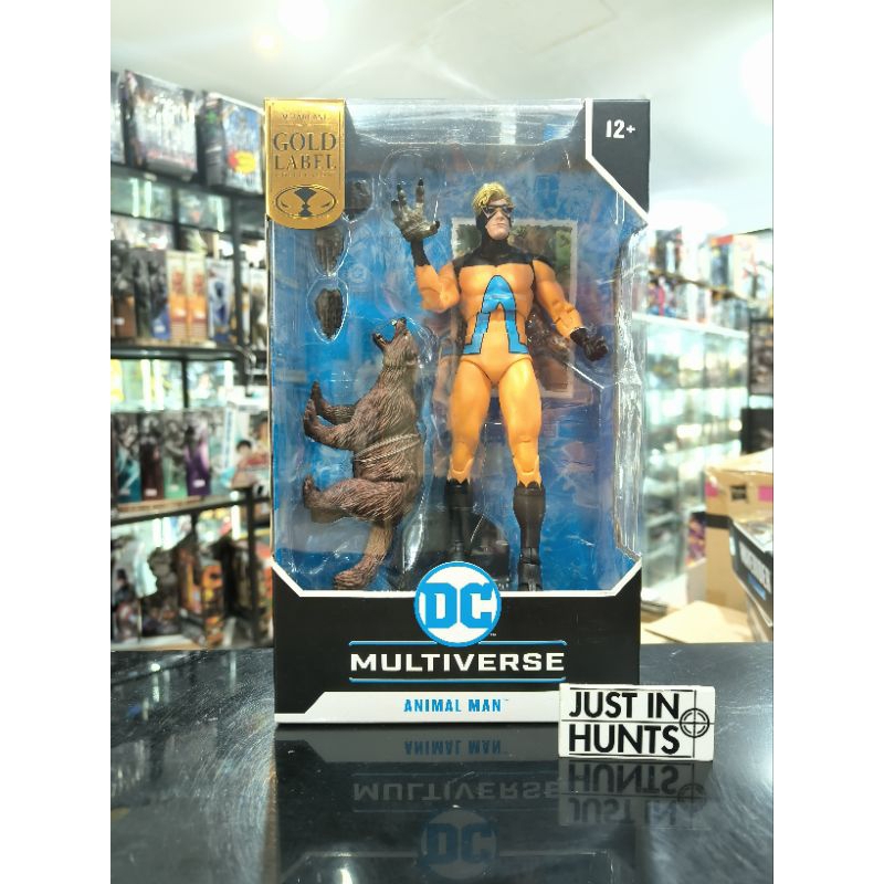 McFarlane Toys DC Multiverse 7"Inch Gold Label Animal Man The Human Zoo ...