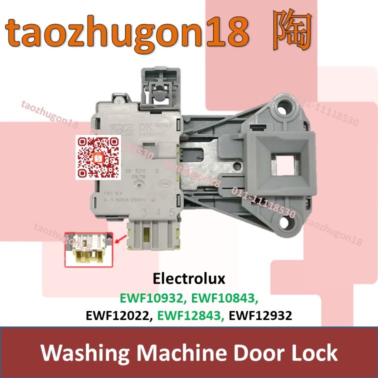 Electrolux Washing Machine Door Switch Lid Lock Mesin Basuh Suis Pintu ...