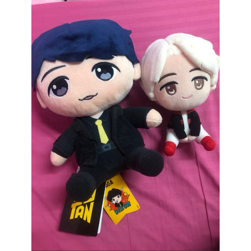 BTS TinyTan Suga Jimin Plush original sega and bandai | Shopee Malaysia