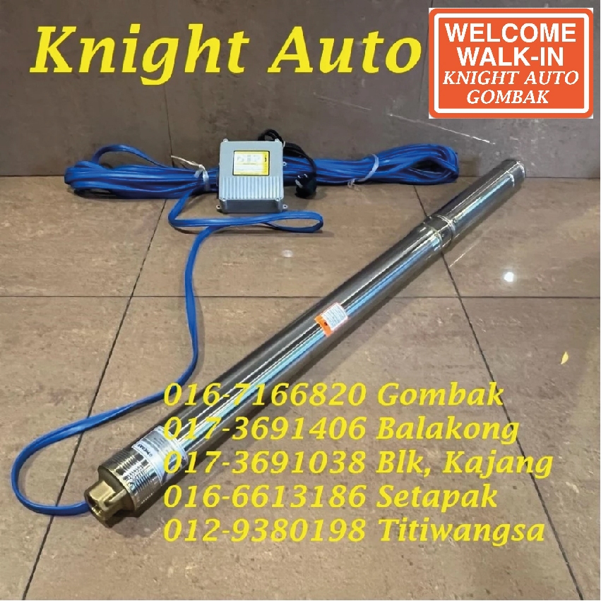 HARGA RUNTUH / OFFER MEDAS R75-T-32 3" DEEP WELL SUBMERSIBLE PUMP ...