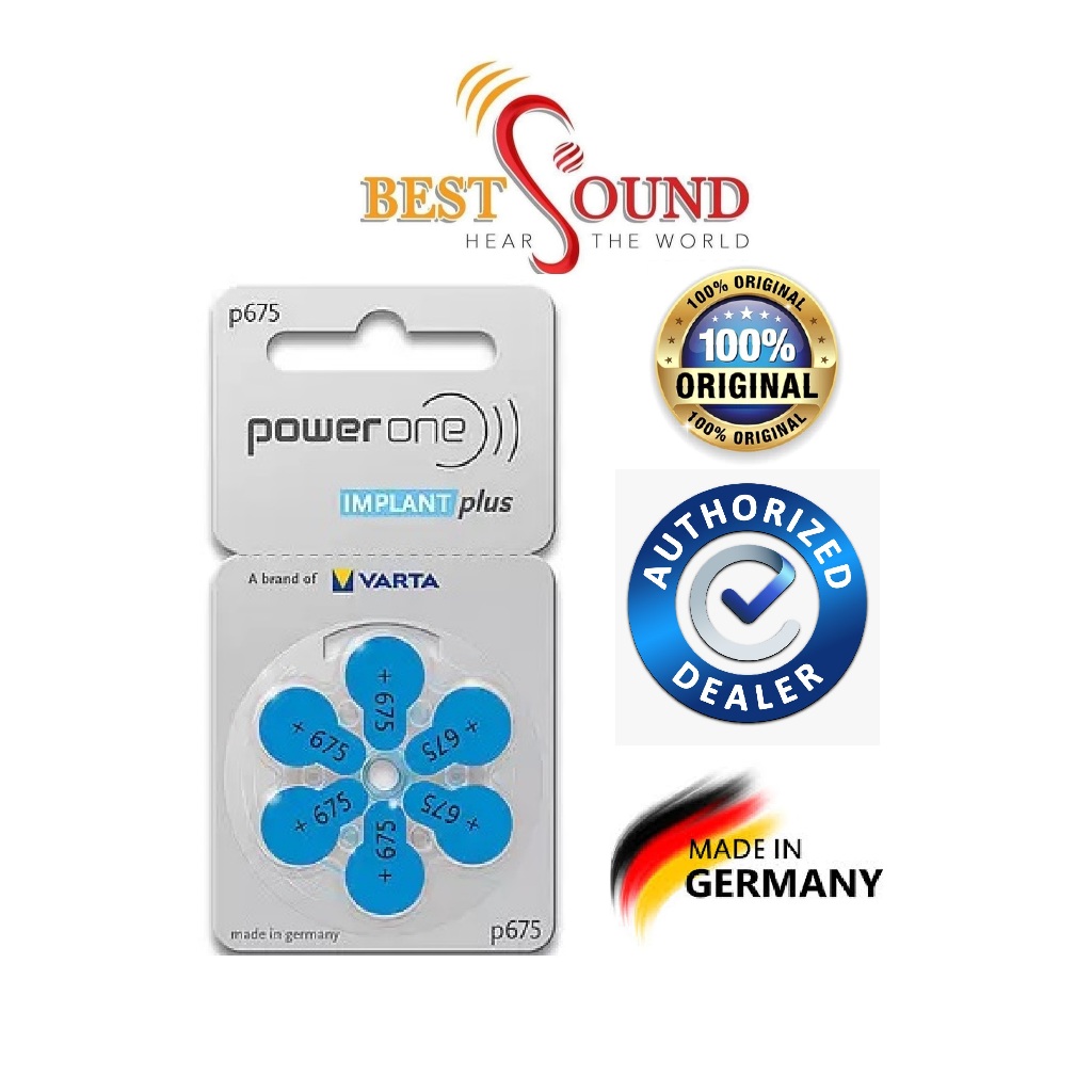 EXP: 6/2028 Powerone implant plus battery ( for Cochlear Implant ...