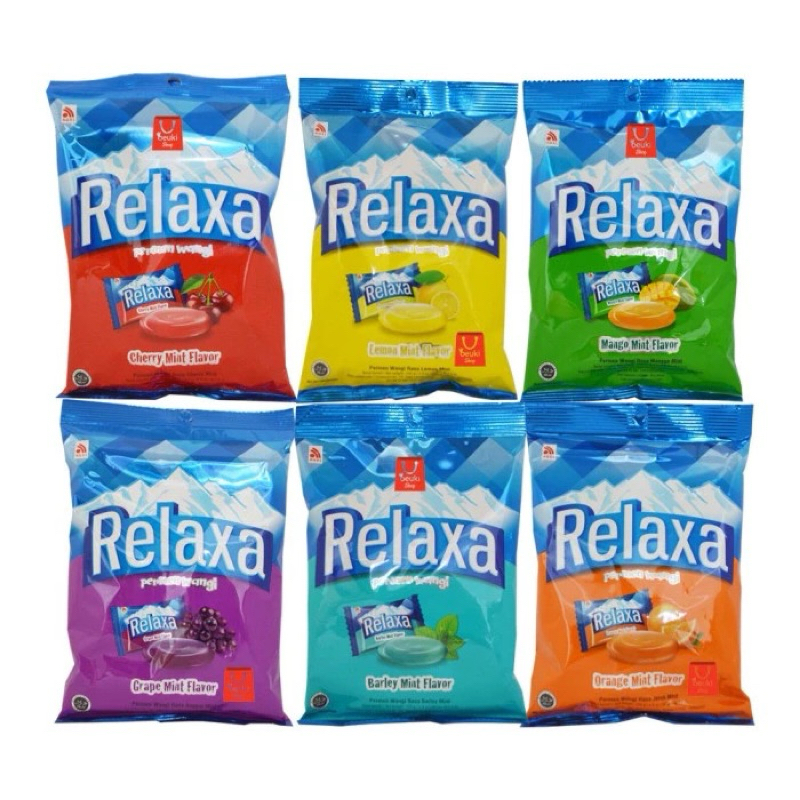 PRODUK INDONESIA HALAL RELAXA CANDY 125G 50PCS | Shopee Malaysia