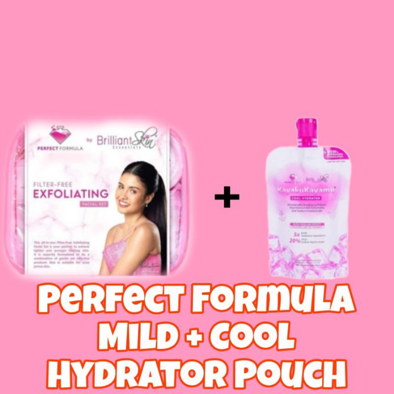HOT SEELING 🔥 PERFECT FORMULA MILD COMBO COOL HYDRATOR POUCH 🔥 | Shopee ...