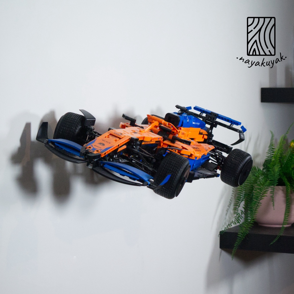 Offset Wall Mount For Lego Technic McLaren Formula 1 Race Car [42141 ...
