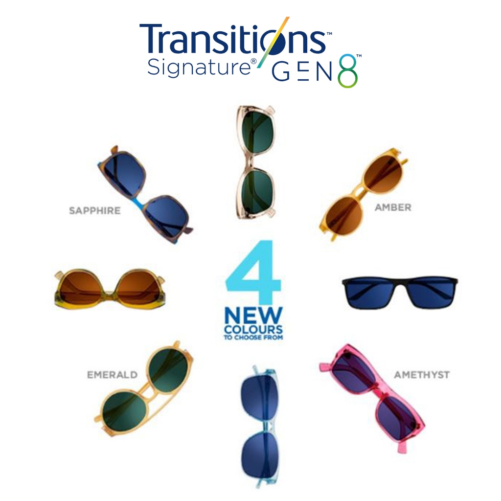 Essilor Transitions Gen 8 Sapphire Coating | Shopee Malaysia