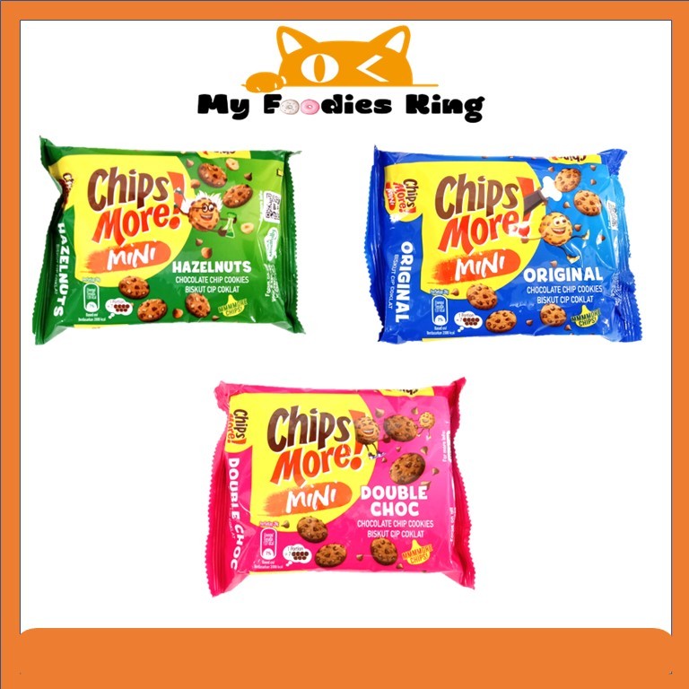 28g Chips More Mini Biscuit Hazelnut /Original/ Double Mini [ My ...