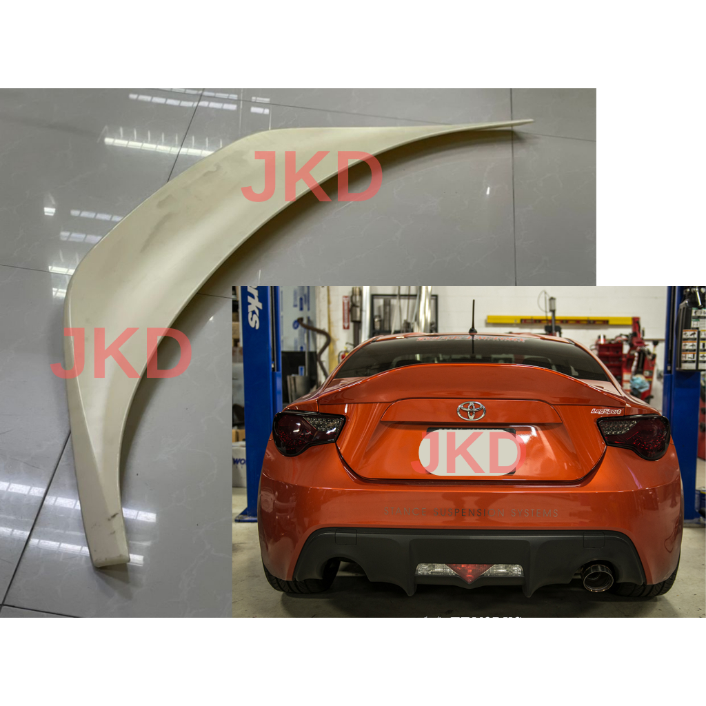 TOYOTA GT86 2012-2020 SUBARU BRZ FRS LS TYPE SPOILER DUCKTAIL REAR ...