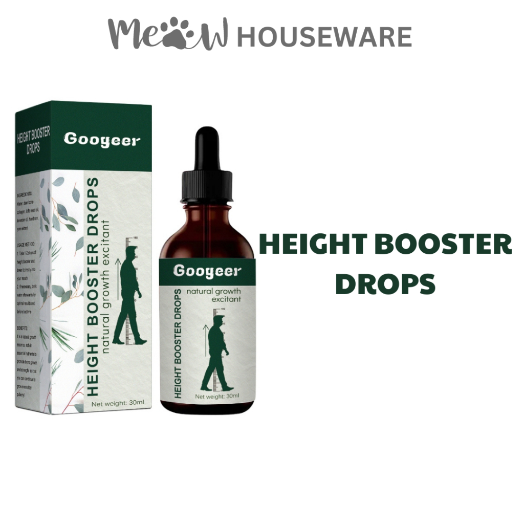 (READY STOCK) HEIGHT BOOSTER DROPS ESSENCE NATURAL HEIGHT BOOSTING ...
