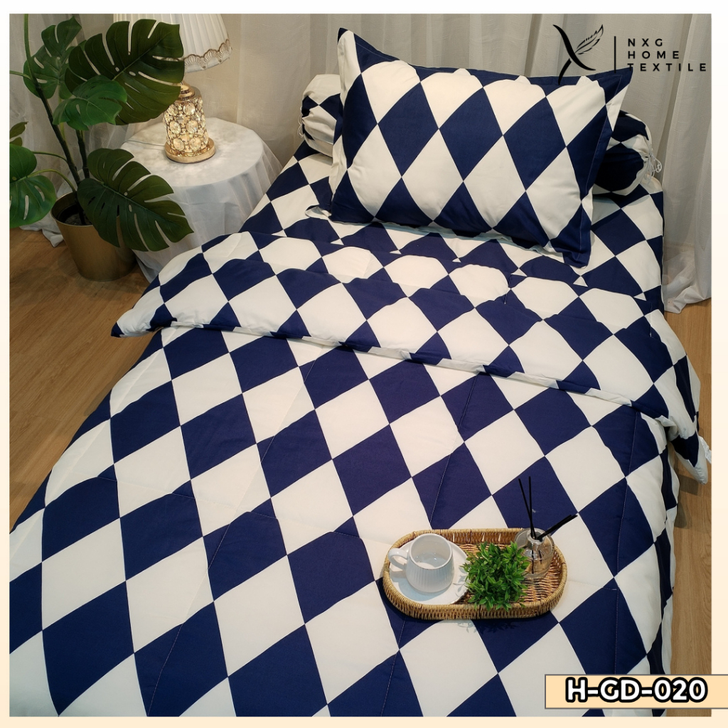 1200TC 100% COTTON FEEL Super Single 4in1 with Comforter High Quality ...